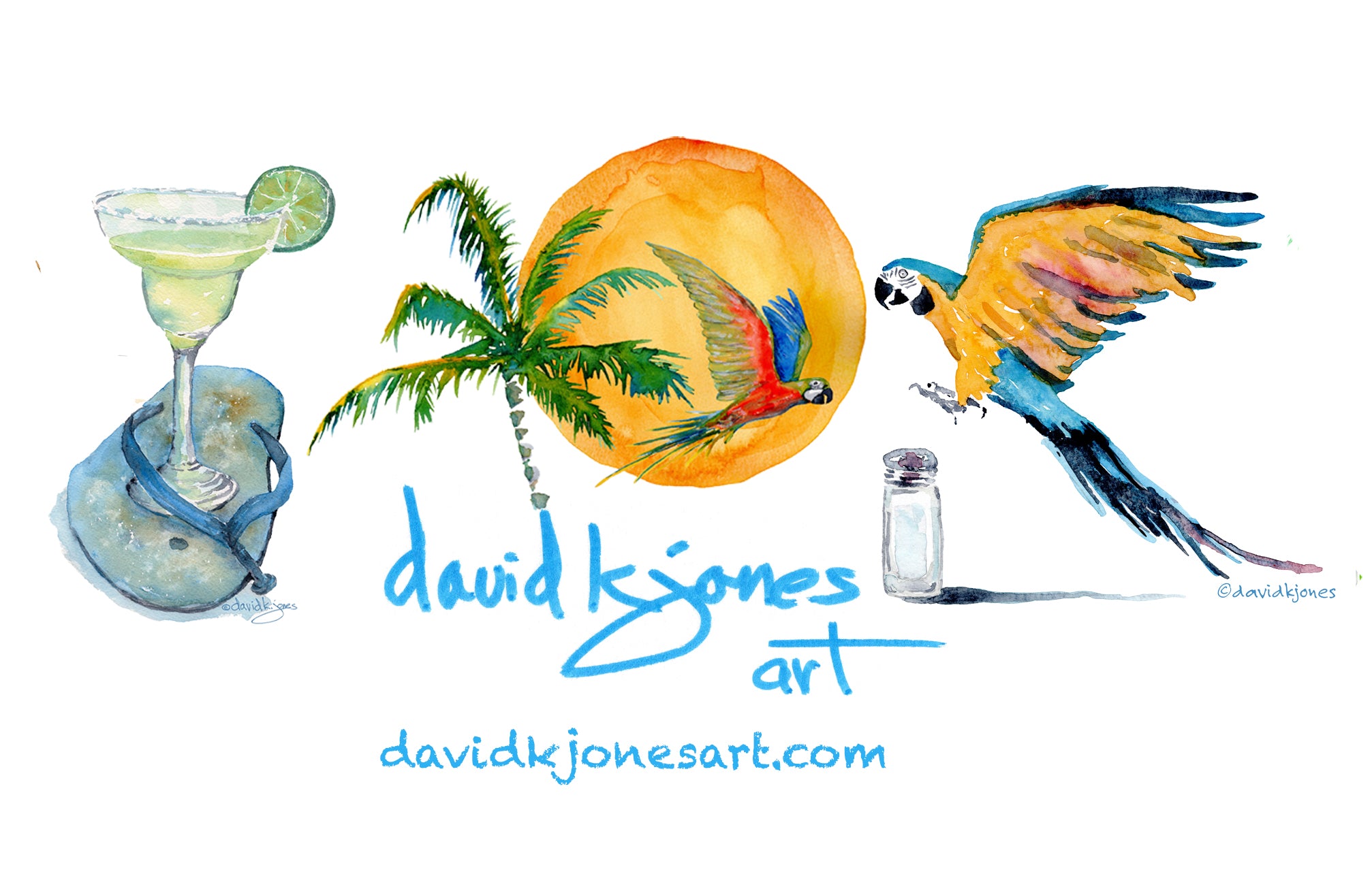 David K Jones Watercolors | Florida Beach Art – davidkjonesart